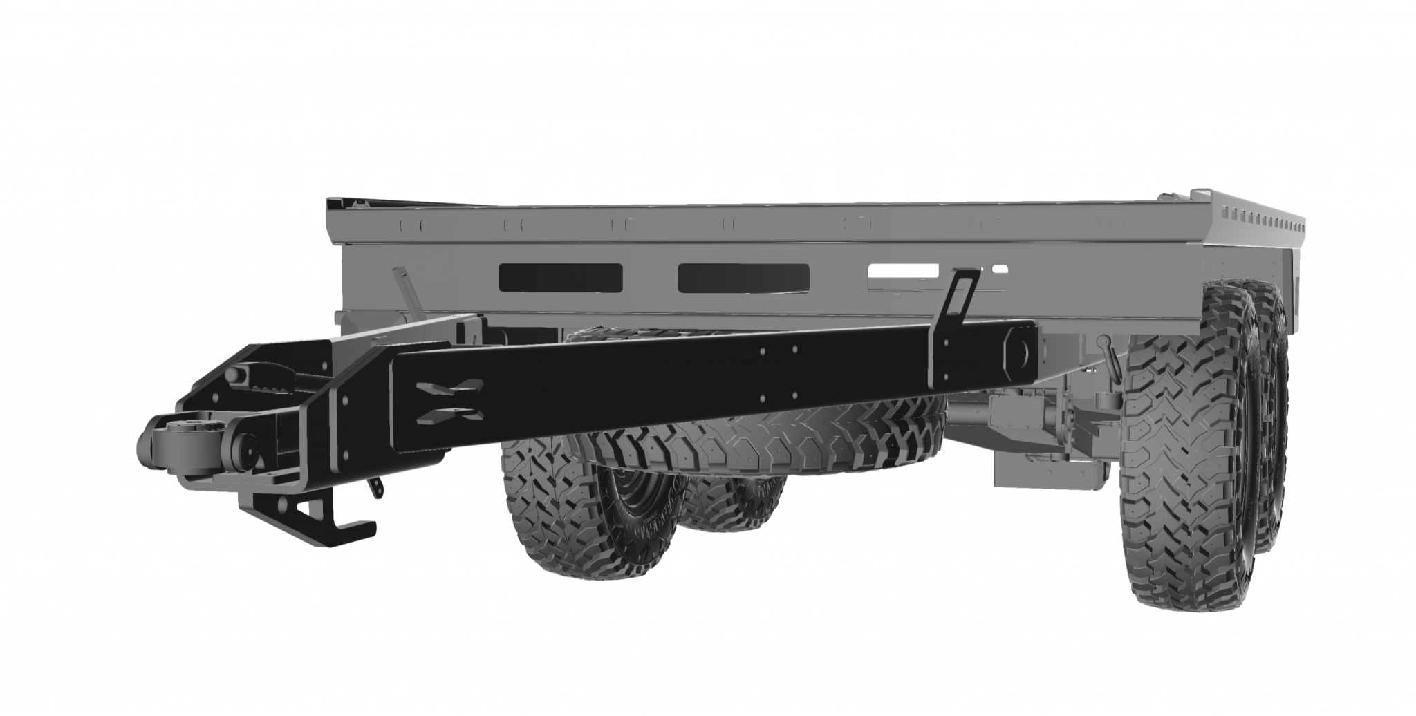 Off Road Trailer M-H 4.7. ATX. MILITARY TRANSPORT TRAILER