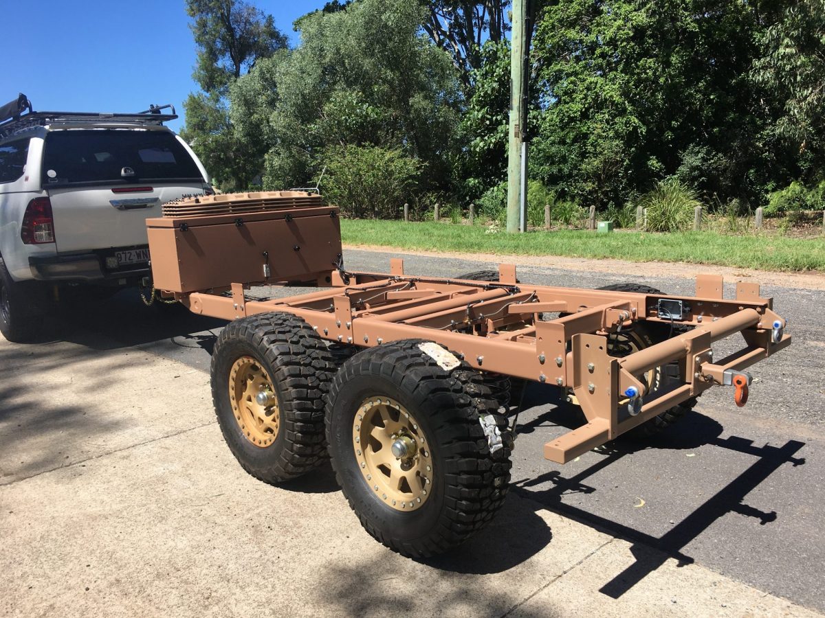 Off Road Designs - Coil Spring Off Road Tandem Trailer Chassis