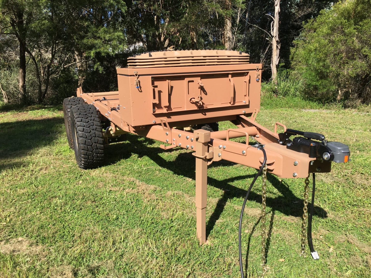 Off Road Designs - Coil Spring Off Road Tandem Trailer Chassis
