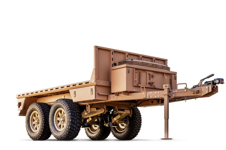 Off Road Trailer M-H 4.7. ATX. MILITARY TRANSPORT TRAILER