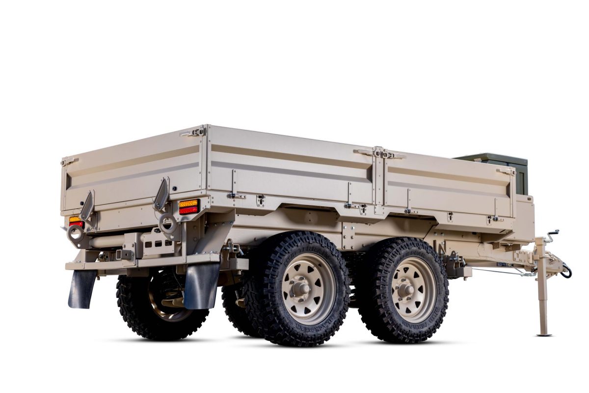 Off Road Trailer M-H 4.7. ATX. MILITARY TRANSPORT TRAILER