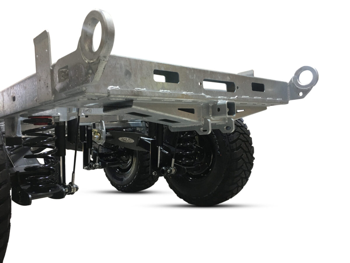 Off Road Designs - Coil Spring Off Road Tandem Trailer Chassis