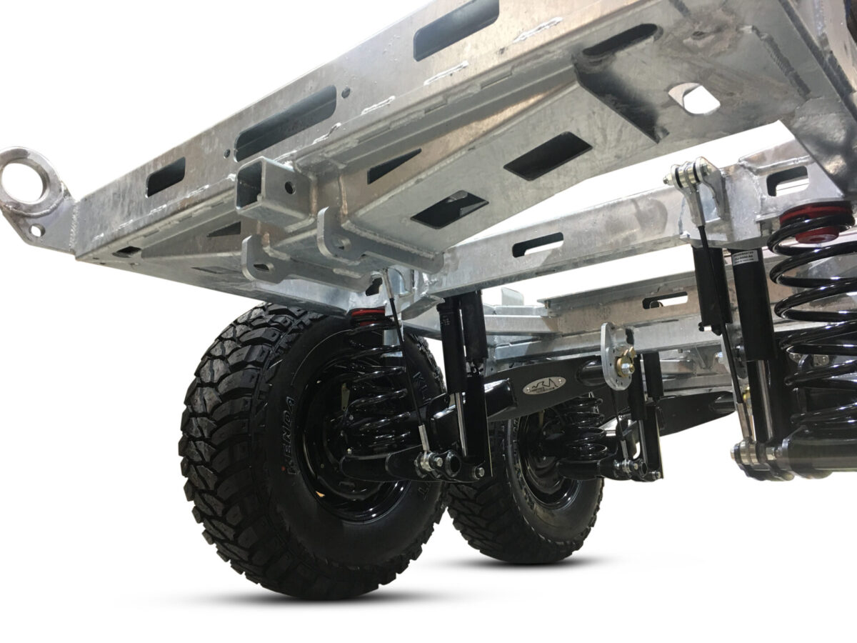 Off Road Designs - Coil Spring Off Road Tandem Trailer Chassis