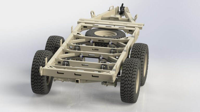 Off Road Designs - Coil Spring Off Road Tandem Trailer Chassis