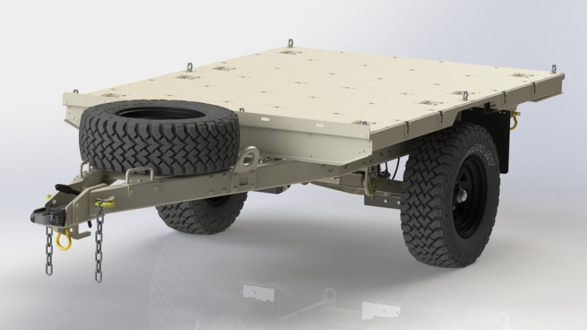 Light Tactical Support Trailer - Off Road Designs