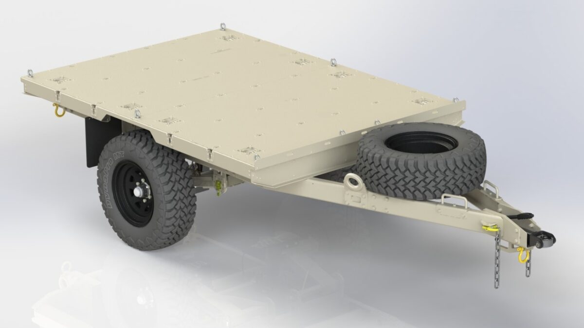 Light Tactical Support Trailer - Off Road Designs