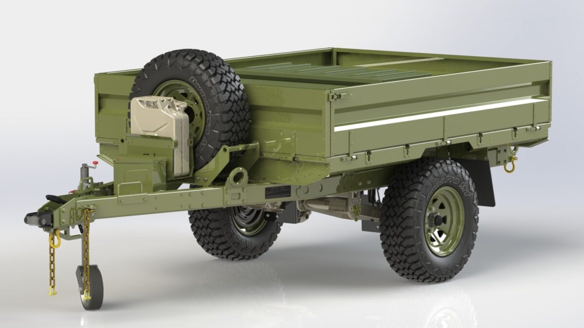 Light Tactical Support Trailer - Off Road Designs