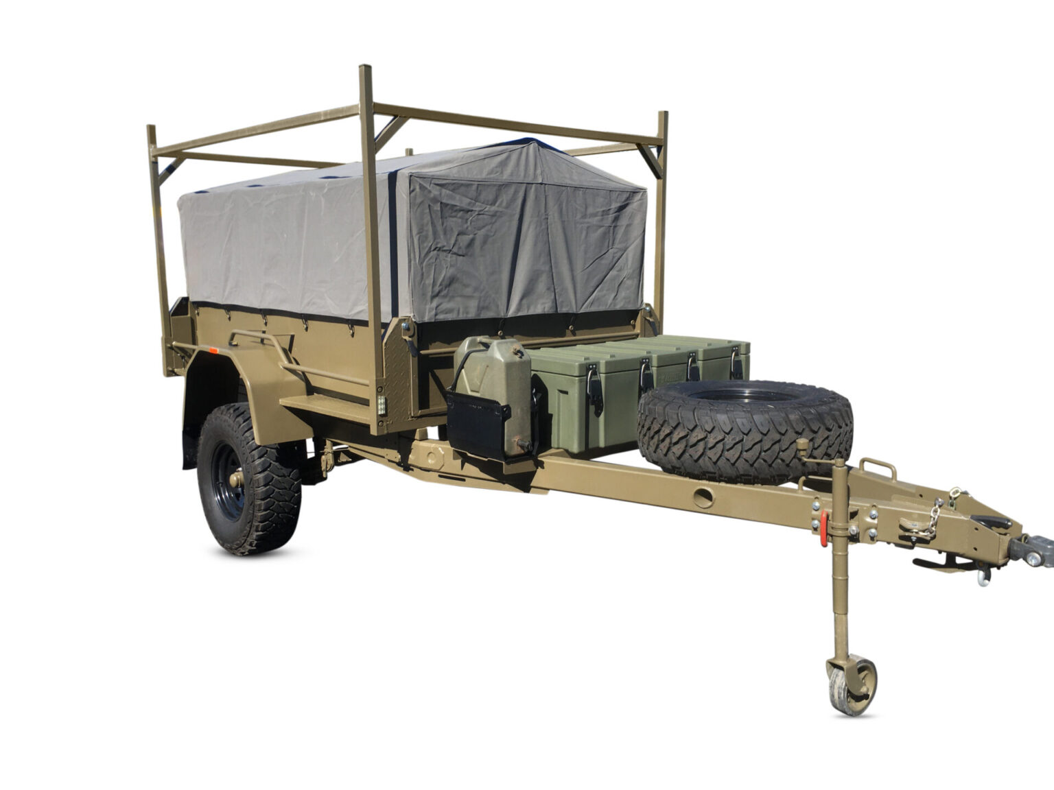 Single Axle Off Road Box Trailer