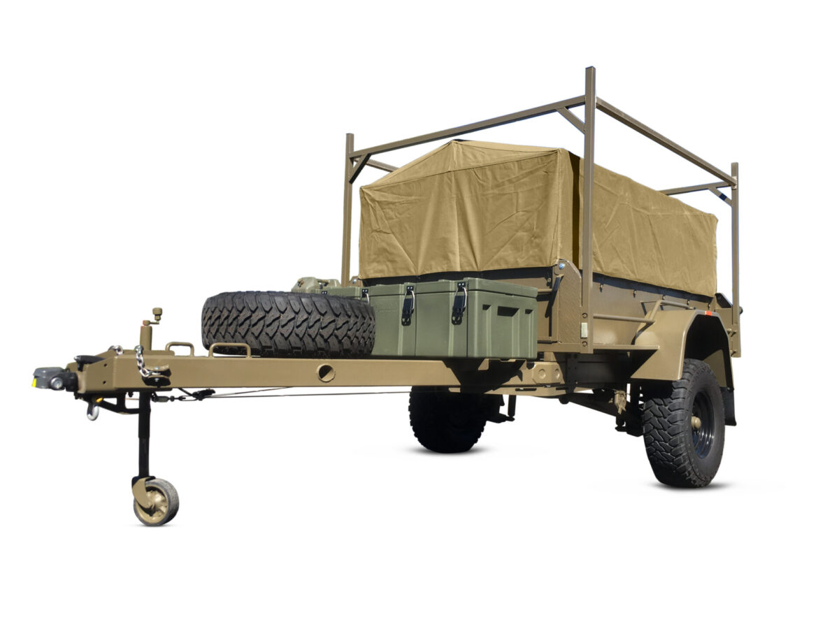 Single Axle Off Road Box Trailer