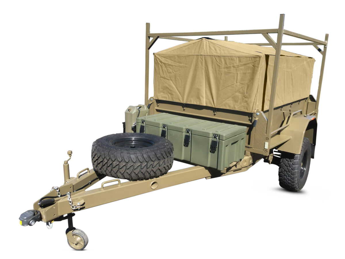 Single Axle Off Road Box Trailer