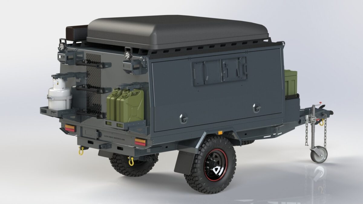 R.A.S.V. Off Road Camper Trailer - Off Road Designs