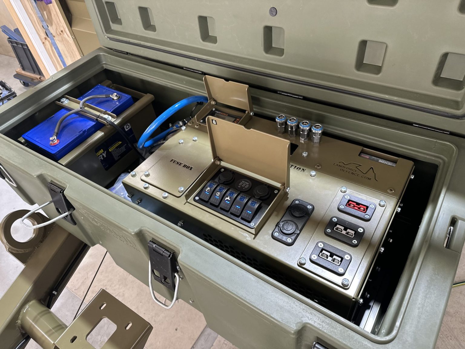 Single Axle Off Road Box Trailer