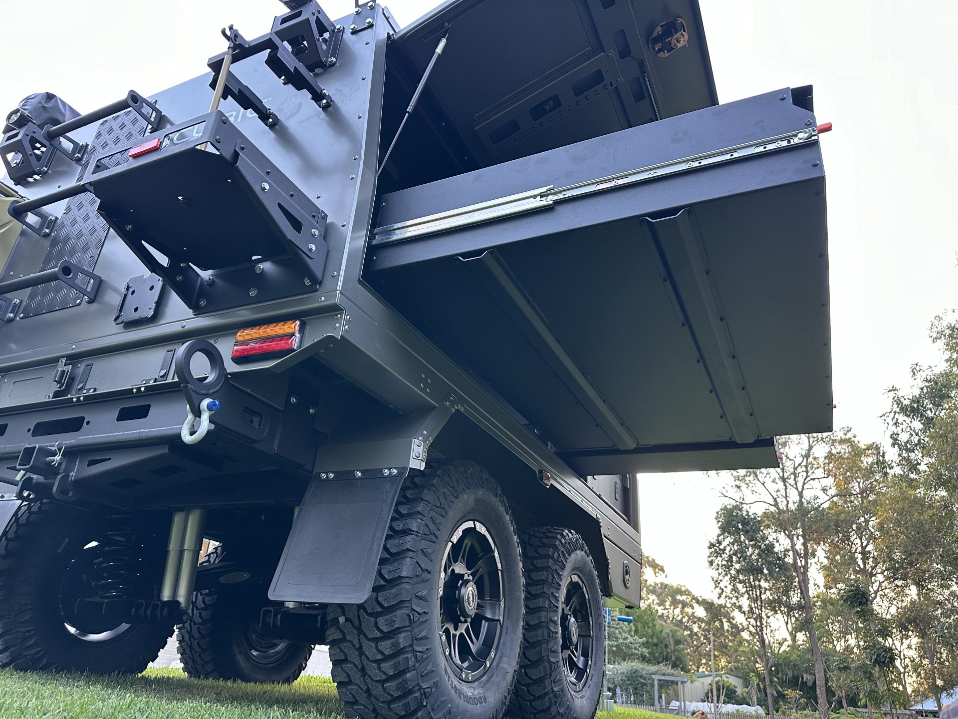 R.A.S.V. Tandem Off Road Camper Trailer - Off Road Designs