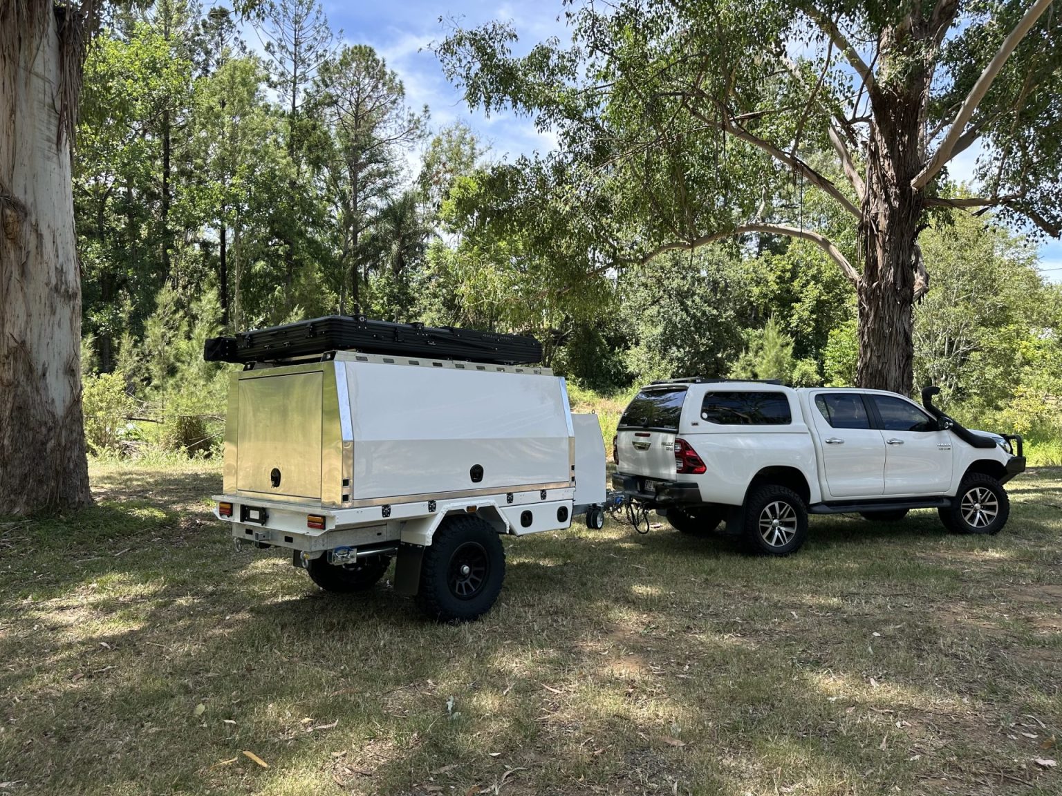 R.A.S.V. Lift Off Canopy Trailer - Off Road Designs
